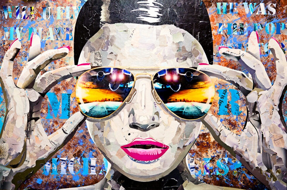 Letz Get Jet Set Mr Palmer – Sold - Los Angeles Artist Brayden Bugazzi